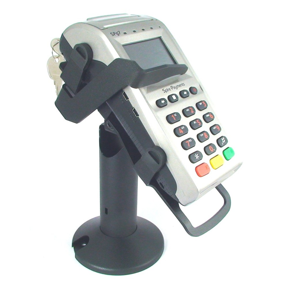 Spire SPg7 Tilt and swivel credit card terminal stand with security ...
