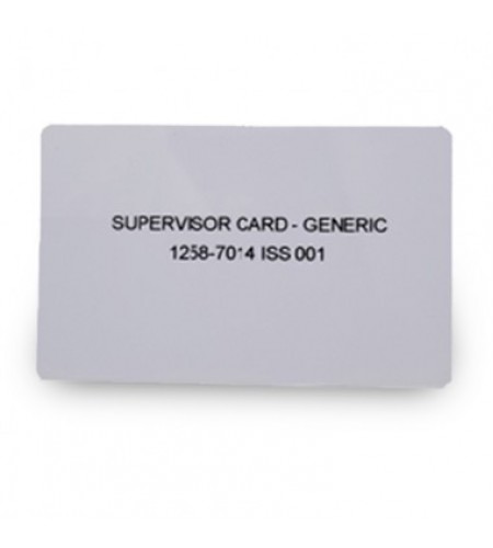 Ingenico supervisor card